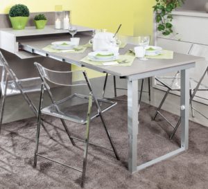 Tavolo a scomparsa | Mini Cucine moderne per piccoli spazi